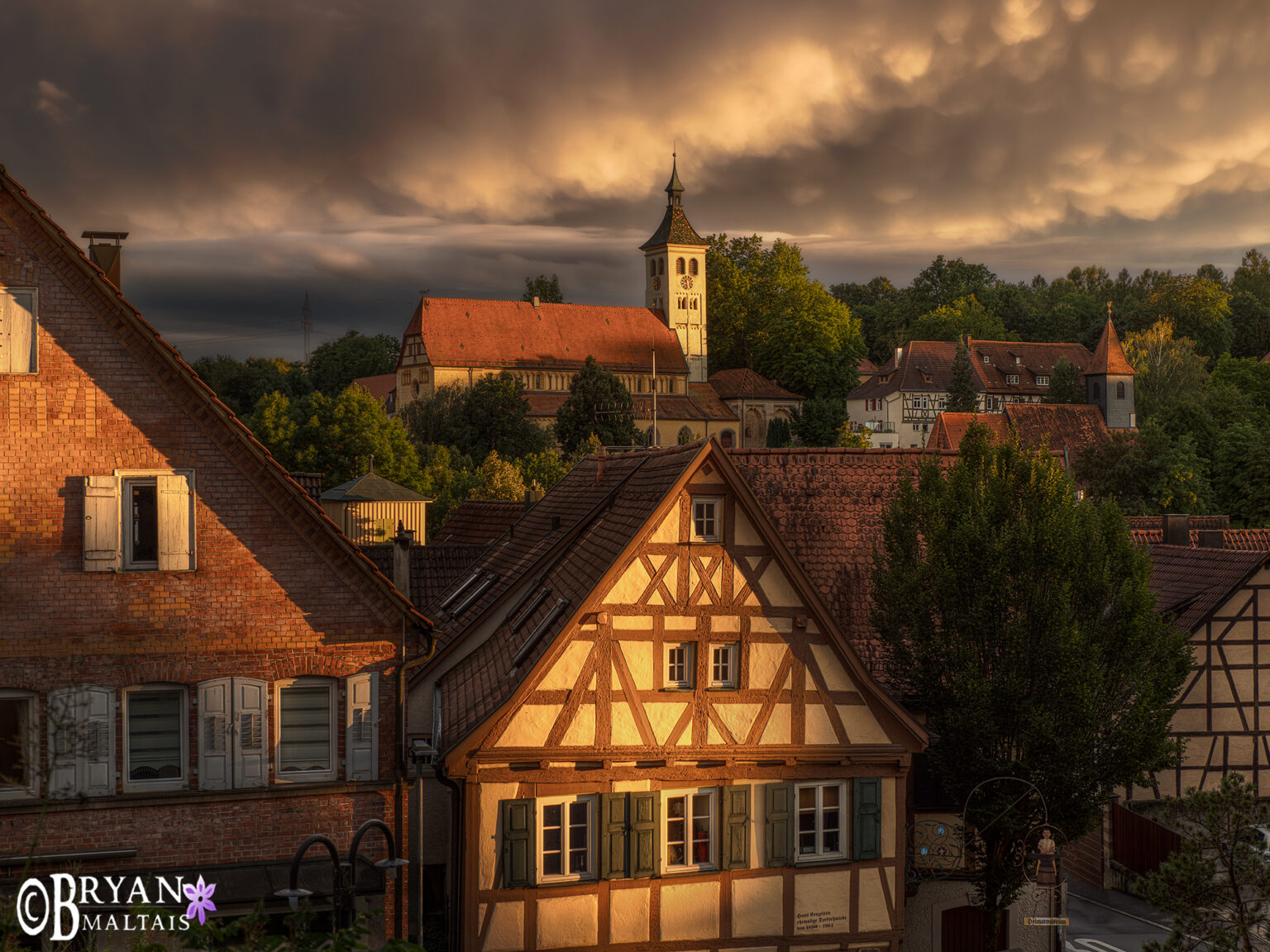 Denkendorf Klosterkirche Sonnenuntergang - Wildernessshots Photography