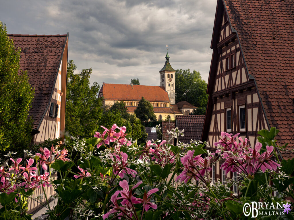 Denkendorf Klosterkirche Flowers Photo Print