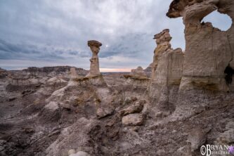 Lybrook Badlands NM Hoodoo Photo Print