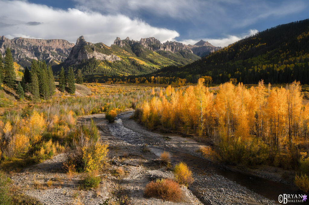 Owl Creek Pass Cimarron Ridge Fall Colors - Wildernessshots Photography